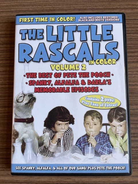 THE LITTLE RASCALS: In Color - Vol. 2 - DVD - US Import - Pete The ...
