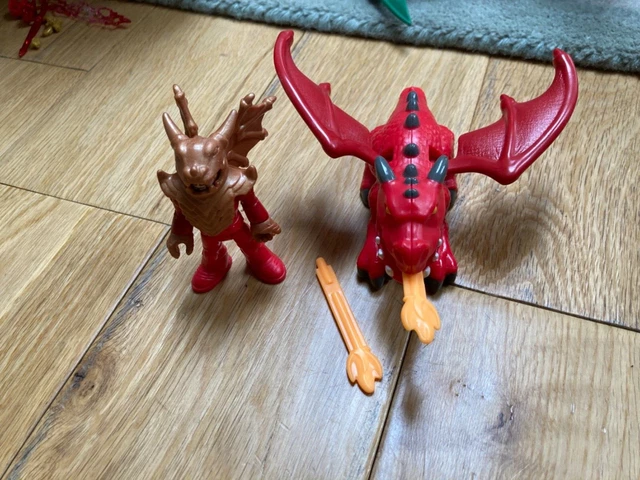 FISHER PRICE IMAGINEXT dragon playset £7.00 - PicClick UK