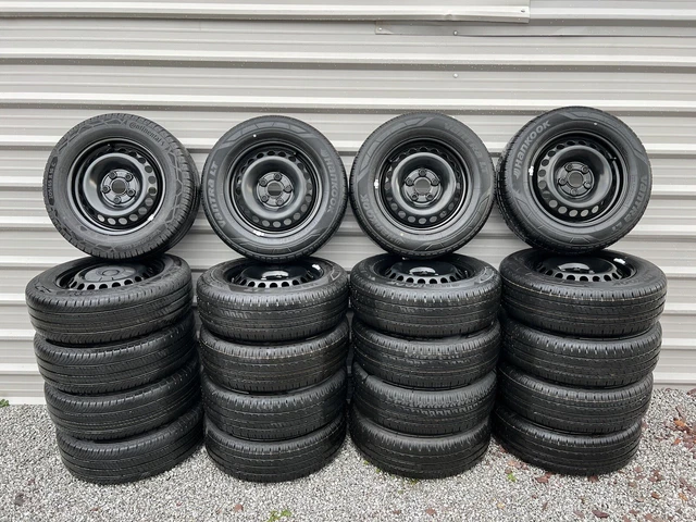 VW TRANSPORTER T5 T5.1 T6 T6.1 Genuine Steel Wheels 16” Hankook ...
