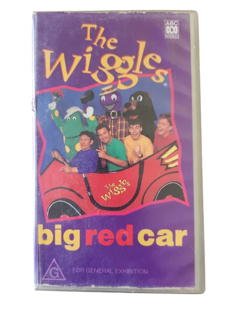 THE WIGGLES BIG Red Car VHS Tape ABC VIDEO 1995 $15.00 - PicClick AU