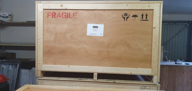 PALLETISED SHIPPING CRATE 1m x 1.5m x 1m £63.08 - PicClick UK
