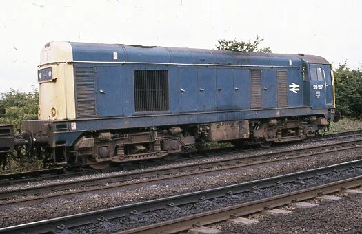 ORIGINAL COLOUR SLIDE of 20157 BR class 20 diesel loco £2.25 - PicClick UK