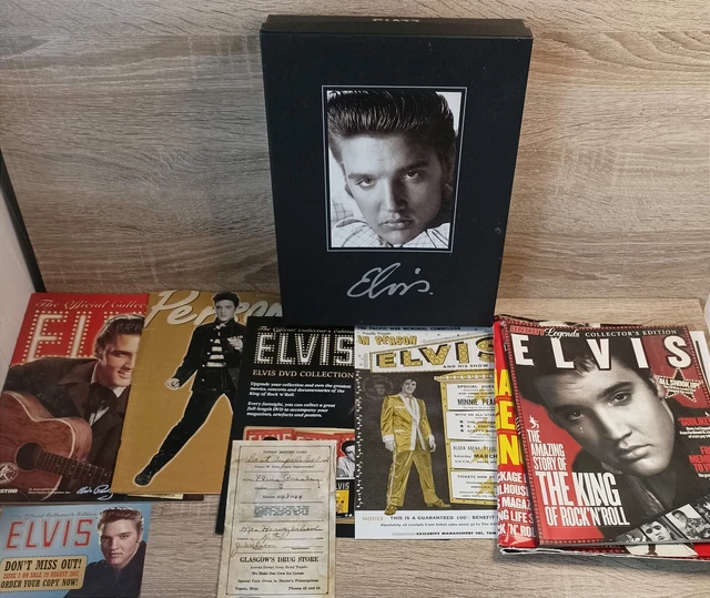 ELVIS PRESLEY THE Official Collector's Edition Magazine & Memorabilia ...