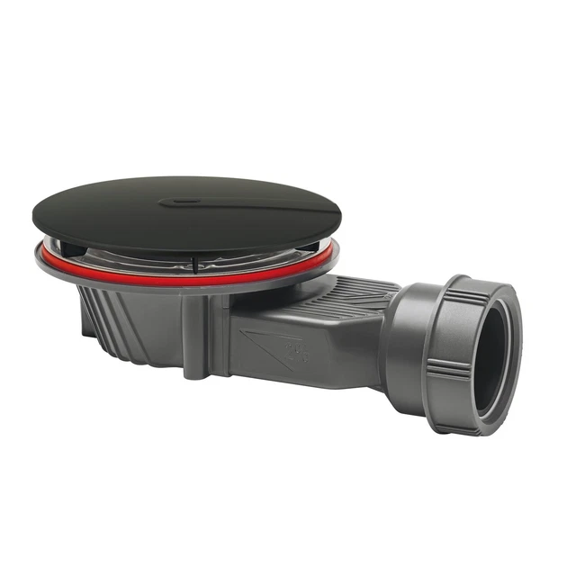 WIRQUIN 90MM BLACK Fast Flow Shower Tray Waste 30723786 £44.97 ...