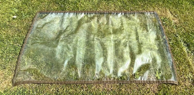 CLEAR PLASTIC WINDOW To Fit Trakker Tempest (Mk1) Bivvy - Hook And Loop ...