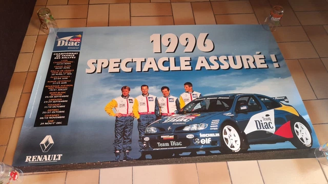 AFFICHE RALLYE BUGALSKI RAGNOTTI Maxi Poster Maxi Mégane Diac EUR 25,00 ...