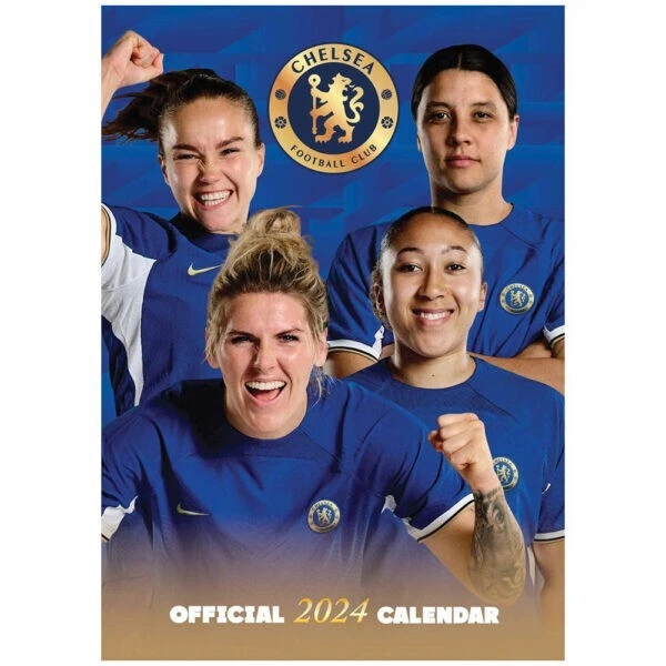 CHELSEA WFC A3 Calendario 2024 Merchandising Oficial EUR 41,75 ...