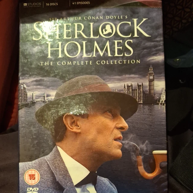 SHERLOCK HOLMES - Complete Collection (Box Set) (DVD, 2009) £21.48 ...