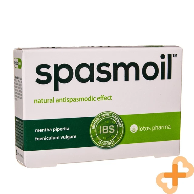SPASMOIL 15 CAPSULES Natural Antispasmodic Effect Digestive System ...