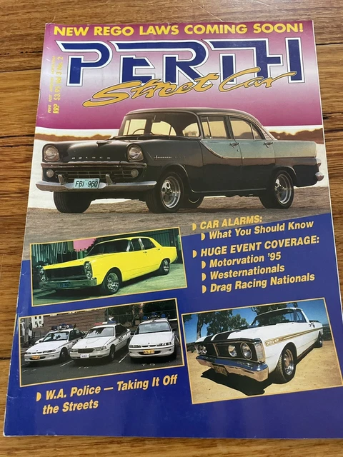 PERTH STREET CAR Magazine Volume Vol 3 No 2 $20.00 - PicClick AU