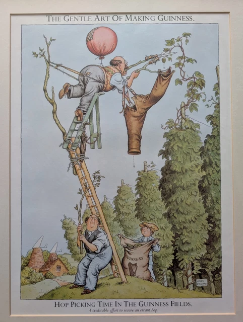 THE GENTLE ART Of Making Guinness. Copies From The 1981 Calender £12.94 ...