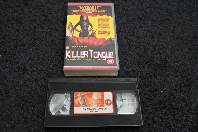 KILLER TONGUE VHS Video { one of many listed} £5.92 - PicClick UK