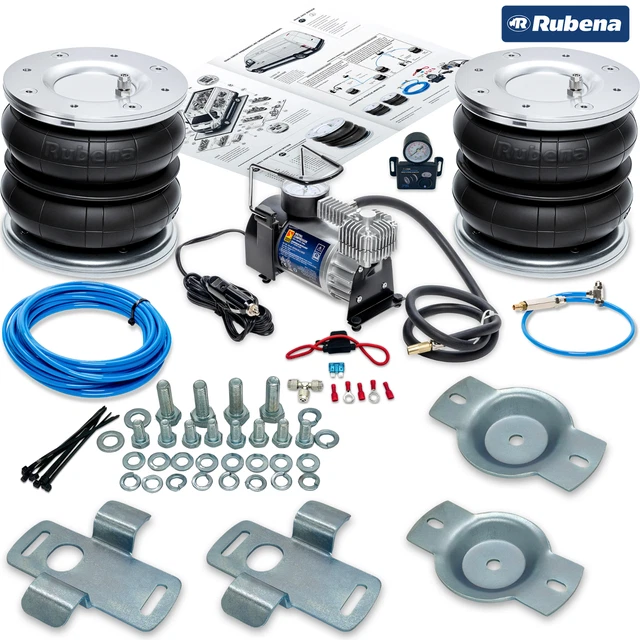 AIR SUSPENSION KIT with Compressor for Fiat Ducato 1994-2024 - 4000kg £ ...