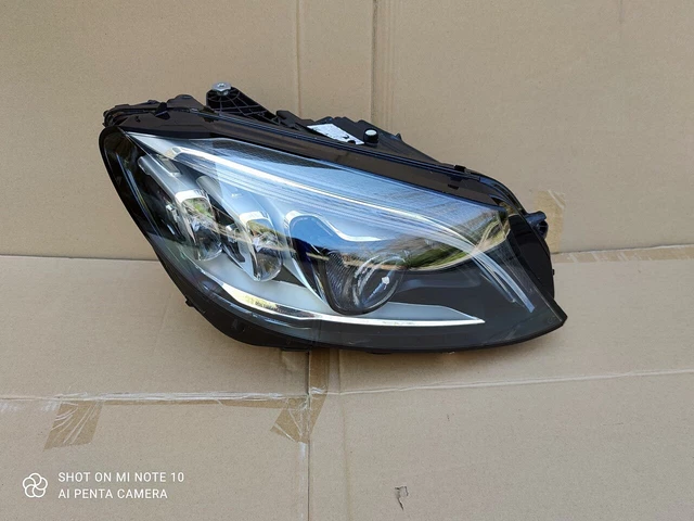 MERCEDES W205 MULTIBEAM Voll Led Full Led Scheinwerfer Headlight Phare ...