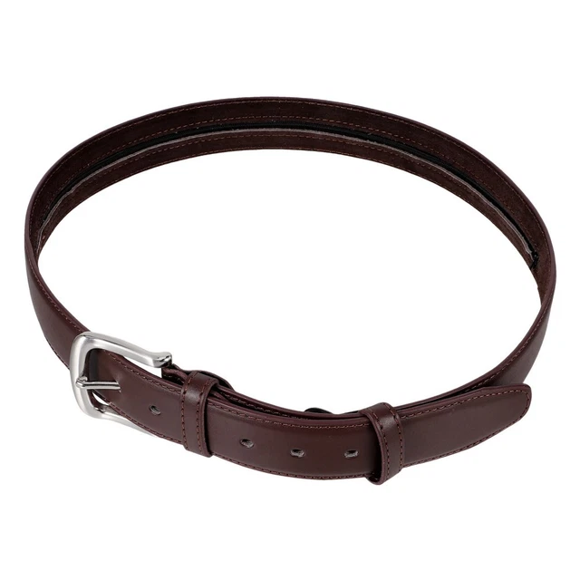 TRAVEL MONEY BELTS Pu Hidden Money Pocket Belt With Buckle Travel ...