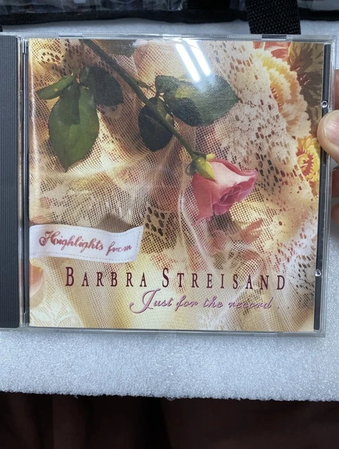 JUST FOR THE Record Highlights by Barbara Streisand (Jun-1992, Columbia ...