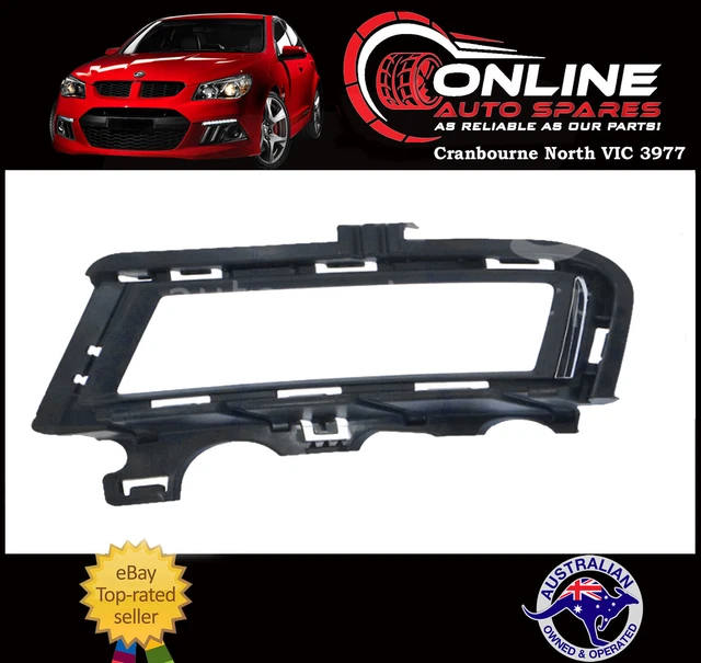 FRONT BUMPER BAR Grille Fog Surround LEFT UPPER For VW Volkswagen Golf ...