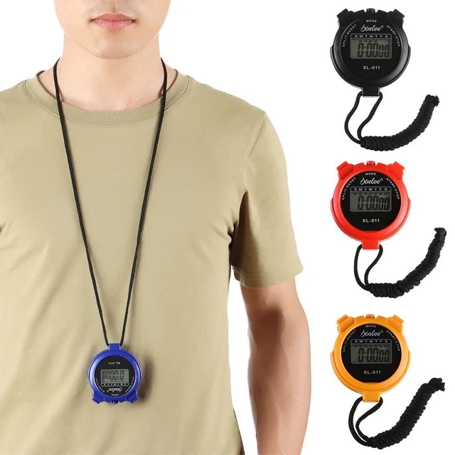 ELECTRONIC TIMER MEMORY Stopwatch Sports Stopwatch Timer Digital ...