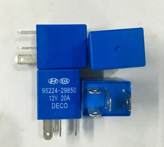 NEW DECO 95224-29850 12V Automotive Relay 20A 4 Pins For Hyundai Kia ...