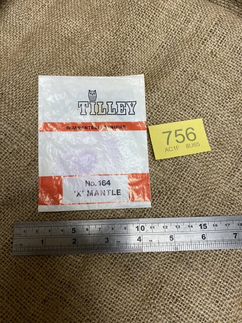GENUINE TILLEY LAMP X Mantle - Number 164X Original - New Old Stock £5. ...