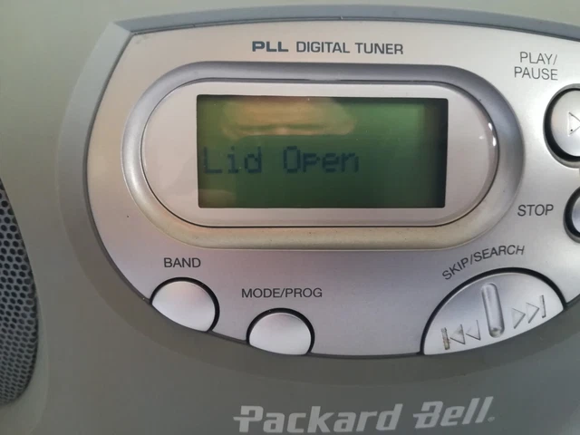 PACKARD BELL MP3 PB-OP-10 Portable Stereo Radio/CD Player £22.00 ...