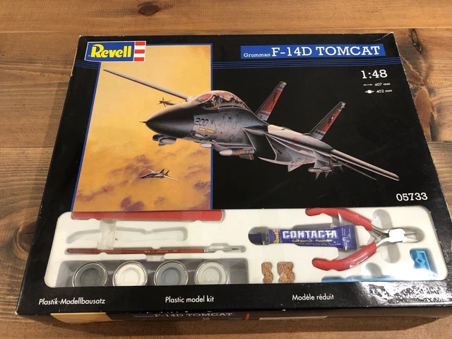 Revell Grumman F 14d Tomcat Model Kit 1 48 Scale 05733 New £33 69