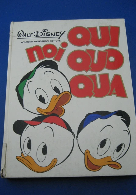 CARTONATO WALT DISNEY - Noi Qui Quo Qua - Editore Mondadori - 1978 EUR ...