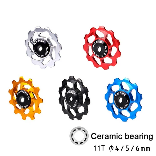 UPGRADE YOUR BIKE'S drivetrain with a 11T ceramic bearing pulley wheel ...