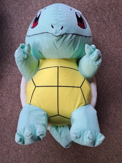 LARGE POKÉMON SQUIRTLE Polystyrene Brad Stuffed Cuddly Toy, Approx 60CM ...