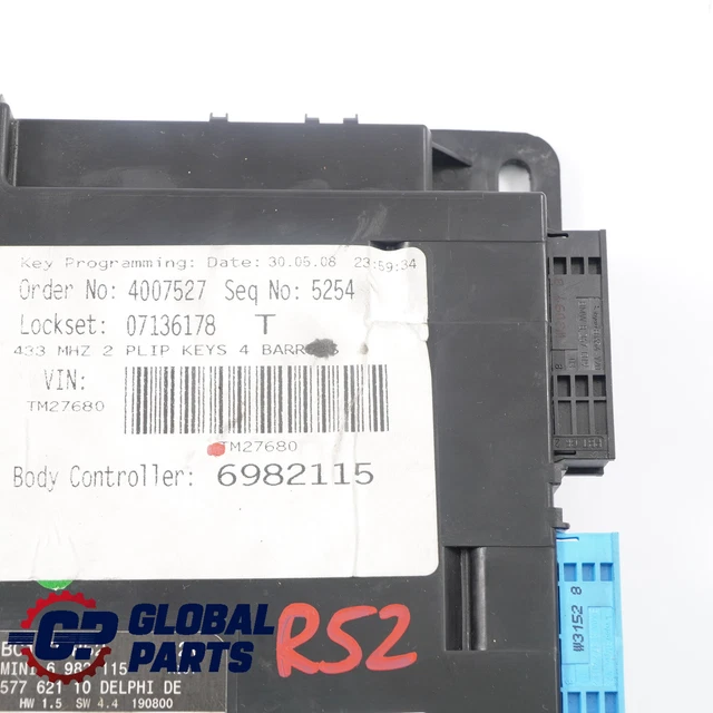 MINI COOPER ONE R52 Body Control Unit Basic Module BCM 6982115 £139.95 ...