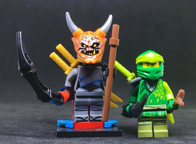 LEGO NINJAGO LLOYD + Nya Oni Mask £14.48 - PicClick UK