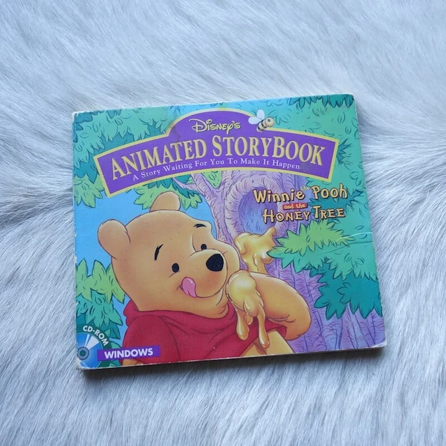 WINNIE THE POOH And the Honey Tree PC Animated Storybook Vintage Walt ...