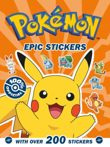 POKÉMON EPIC STICKERS by Pokémon EUR 13,13 - PicClick IT
