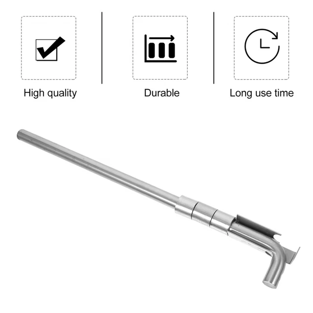 SET OF 3 Bolt Lock for Gate Heavy Duty Door Latch Stainless Steel £39. ...