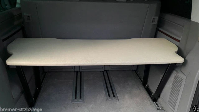 MULTIFLEX BOARD FOR VW T5 T6 T6.1 multivan bed extension shelf plain ...