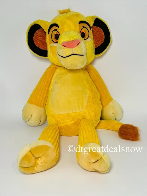 SIMBA FROM LION King SCENTSY Buddy Yellow Plush Stuffed Animal No Scent ...