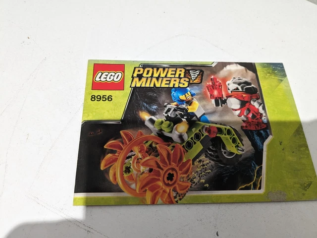 LEGO 8956 POWER Miners Stone Chopper Instruction Manual ONLY £2.00 ...