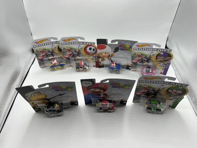 MATTEL HOT WHEELS Die-Cast Mario Kart - Complete Your Collection £8.99 ...