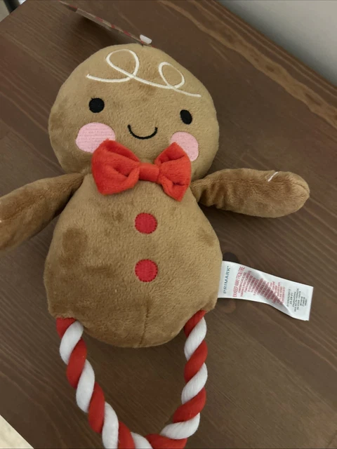 DOG PLUSH TOY Gingerbread Man New £8.66 - PicClick UK