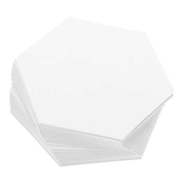 100 PCS SEWING Pattern Paper Quilting Templates Patchwork Piecing for £ ...