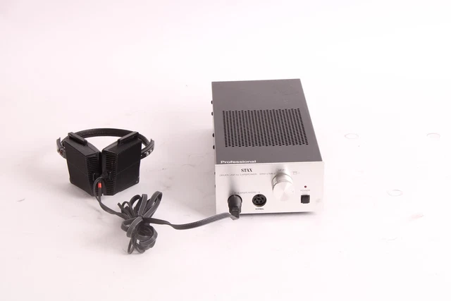 {STAX SR-80} EARPHONES W/ Stax SRM-1/MK-2 Driver Unit for Earspeaker £ ... {STAX SR-80} EARPHONES W/ Stax SRM-1/MK-2 Driver Unit for Earspeaker £ ...