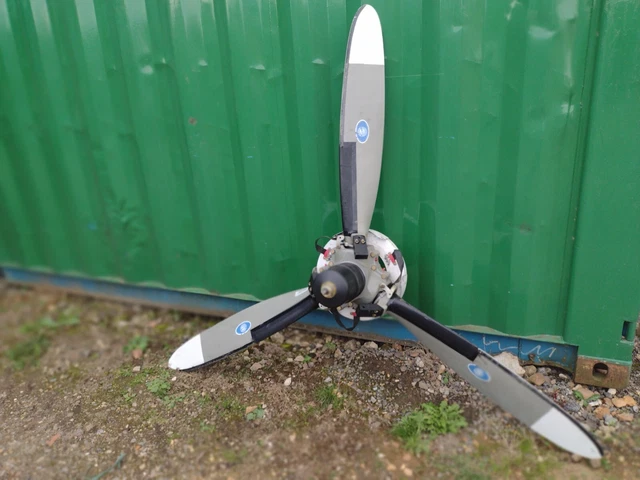 HARTZELL 3 BLADE Propeller - Complete - For Parts, Overhaul or Wall ...
