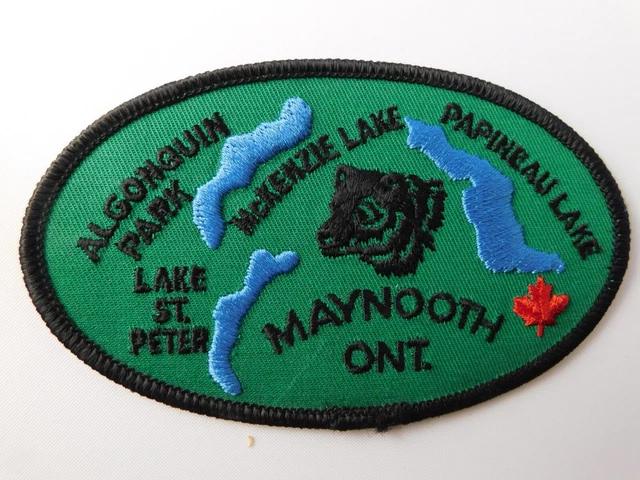 ALGONQUIN PARK VINTAGE Patch Lake St Peter Makenzie Papineau Maynooth ...