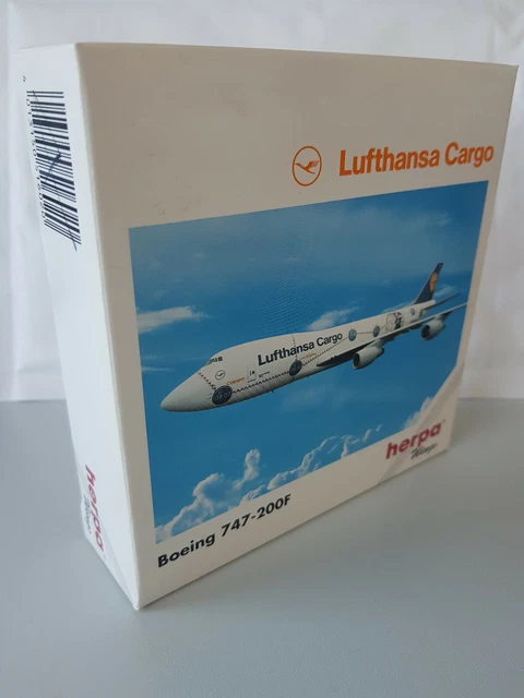 1:500 HERPA WINGS 516020 Lufthansa Cargo Boeing 747-200F The Service Revolution EUR 39,99 ...