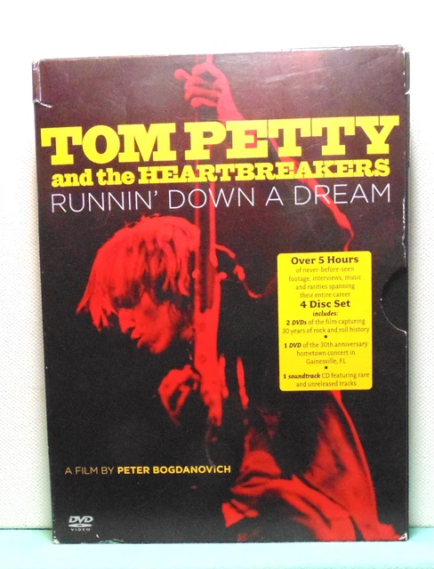 TOM PETTY AND The Heartbreakers Runnin' Down A Dream -- 3Dvds+Cd+Slip+Inset+Pics EUR 31,76 ...