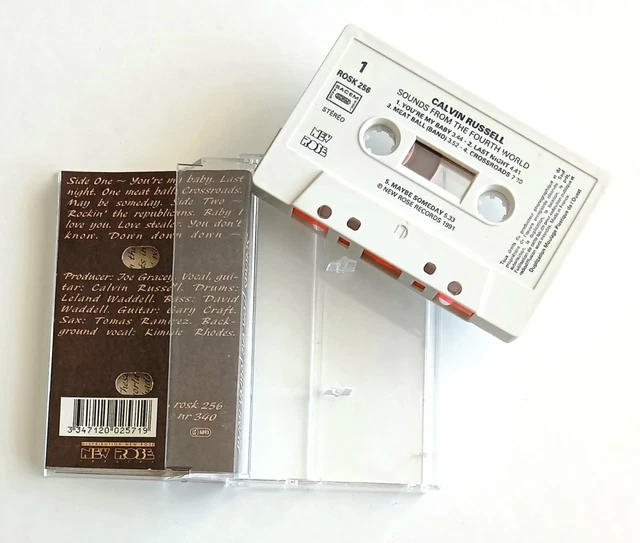 CALVIN RUSSELL – Sounds from the Fourth World – Cassette audio – Très ...