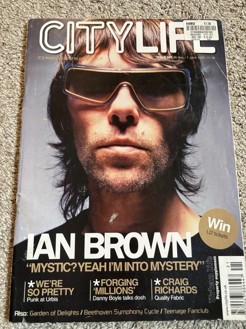 CITY LIFE - Ian Brown cover - Issue 587 - May 2005 £5.45 - PicClick UK