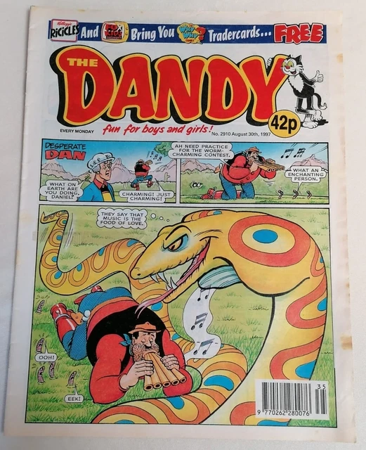 COMIC - VINTAGE British Comic The Dandy Fun For Boys & Girls No. #2910 ...