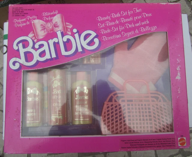BARBIE PERFUME PRETTY Beauty Bath Set For TWO Borsettina Segreti di ...