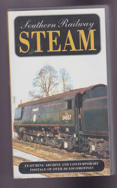 SOUTHERN RAILWAY STEAM (VHS) Railway Video tape EUR 15,31 - PicClick IT